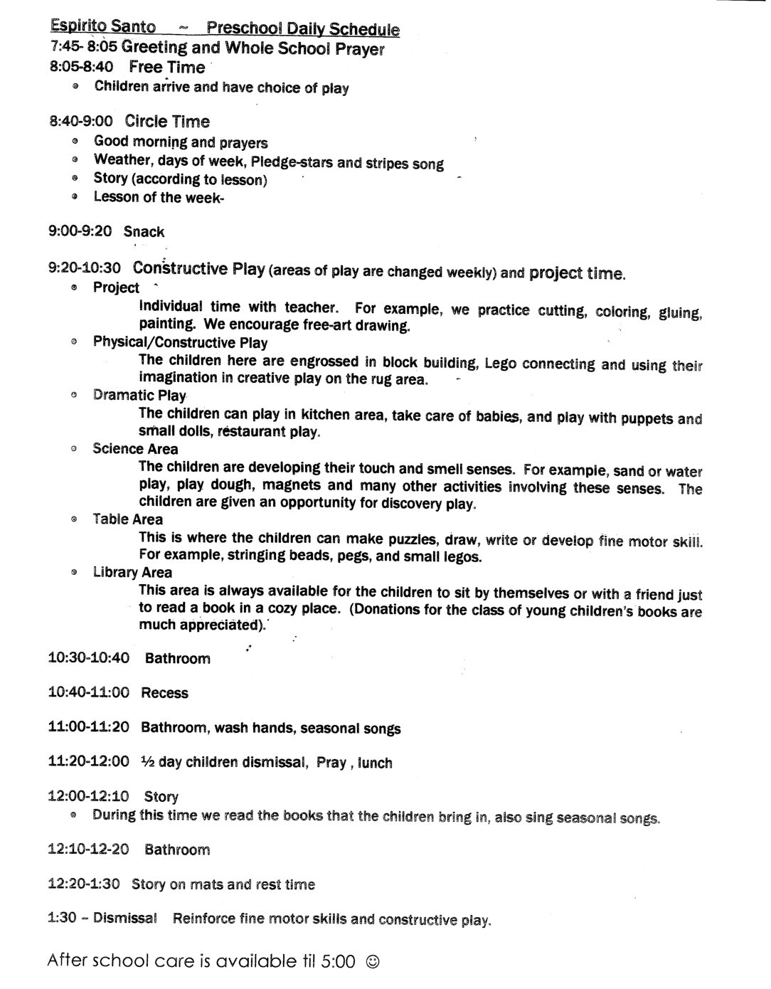 pre-school-schedule-espirito-santo